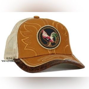 Accessories | Rooster Embroidered Trucker Mesh Baseball Cap | Poshmark
